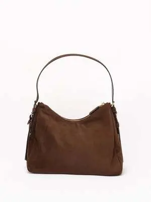 Prada Suede Shoulder Bag