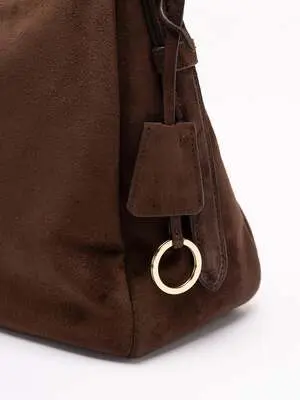 Prada Suede Shoulder Bag