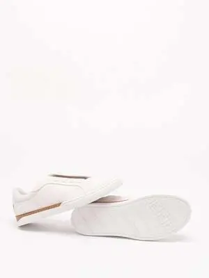 Fendi Mix Calfskin Leather Sneakers