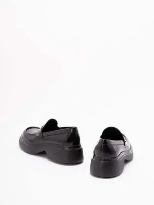 TOD'S Leather Loafers With 4cm Heel - Multicolor