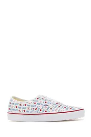 Valentino Garavani Printed Canvas X Vans Sneakers