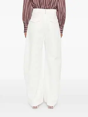 Brunello Cucinelli Straight Leg Cotton Pants