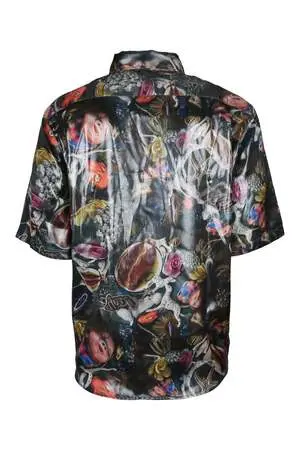 Acne Studios Printed Short Sleeve Shirt - Multicolor
