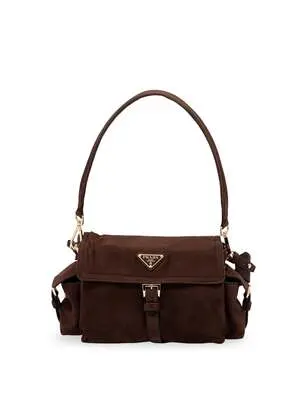 Prada PRADA Medium Suede Bag Multicolor
