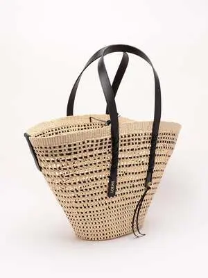 Loewe Medium Braided Basket Bag - Multicolor
