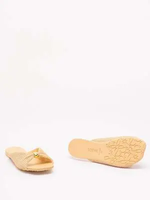 Loewe Pebble Soft" Slides - Multicolor