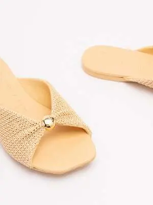 Loewe Pebble Soft" Slides - Multicolor