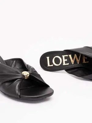Loewe Paula`s Ibiza `pebble Soft` Slides