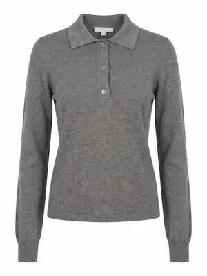 MALO MALO Polo Neck Sweater In Cashmere