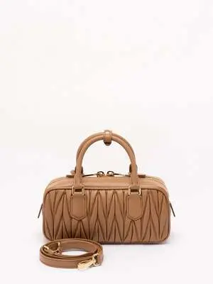 Miu Miu Arcadie Matelassé Nappa Leather Bag - Multicolor