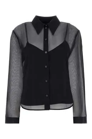 Gucci Silk Mix Shirt - Black