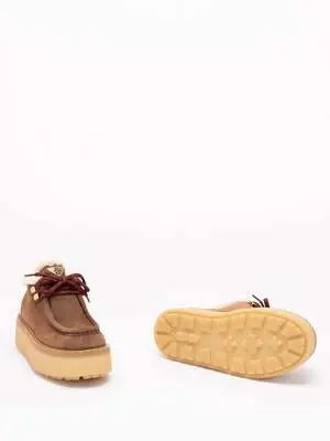 Prada Suede Lace-up Shoes