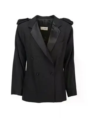BASILE Double-breasted Peak-lapel Jacket