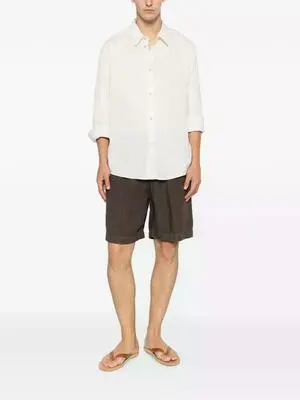 INLINUM Drawstring Waist Shorts