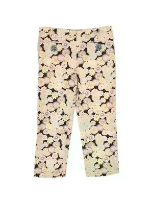 LOUIS VUITTON 2010 Floral Pattern Trousers