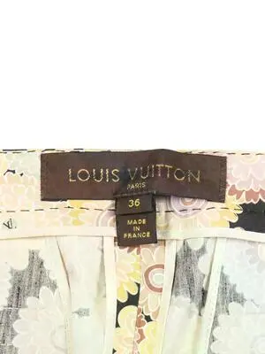 LOUIS VUITTON 2010 Floral Pattern Trousers