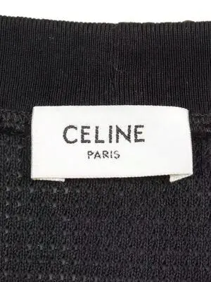 Celine 2020 16 Embroidery Short Sleeve T-shirt
