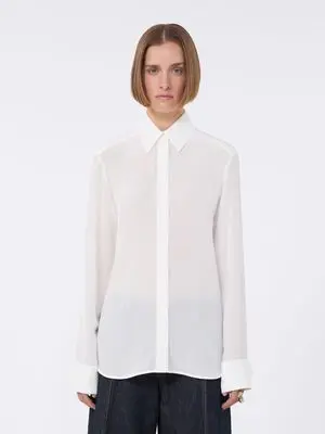 Max Mara Slim-fit Silk Shirt