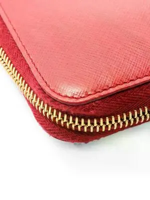 Prada 2000s Zip Leather Wallet