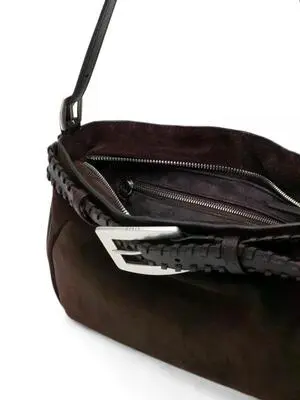 Staud Brooklyn Shoulder Bag With Buckle Detail