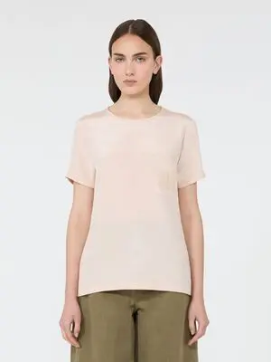 Max Mara Printed Silk Crepe De Chine Blouse