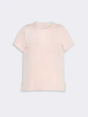 Max Mara Printed Silk Crepe De Chine Blouse
