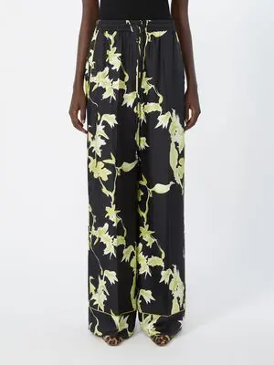 Max Mara Silk Pyjama Trousers