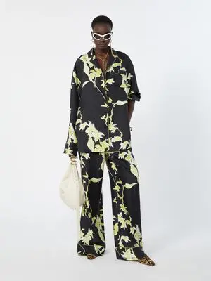 Max Mara Silk Pyjama Trousers