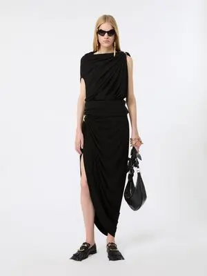 Max Mara Fringed Nappa Leather Moccasins