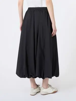 Max Mara Long Water-repellent Canvas Skirt