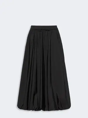 Max Mara Long Water-repellent Canvas Skirt