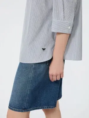 Max Mara Boxy Cotton Poplin Shirt