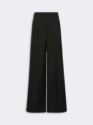 Max Mara Wide-leg Woollen Cloth Trousers