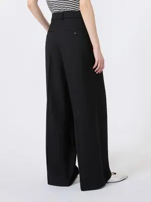 Max Mara Wide-leg Wool Trousers