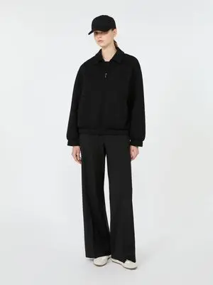 Max Mara Scuba Jersey Bomber Jacket