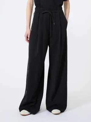 Max Mara Wide-fit Milano-knit Jersey Trousers