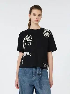 Max Mara Boxy-fit Cotton T-shirt