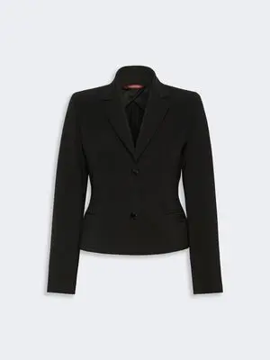 Max Mara Technical Cady Jacket - Black