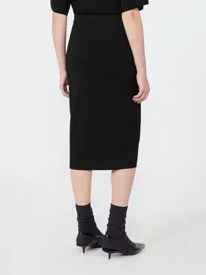 Max Mara Viscose Yarn Pencil Skirt