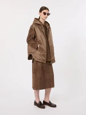 Max Mara Suede Midi Skirt