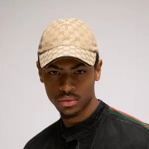 Gucci Gg Cotton Canvas Baseball Hat