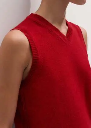 ME+EM Relaxed Knit V-neck Tank