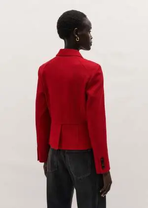 ME+EM Fitted Paneled Jacket