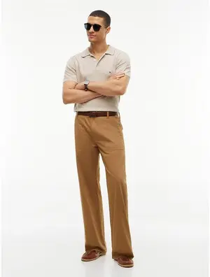 Tommy Hilfiger Stretch Twill Straight Chino Field Pant - Hickory