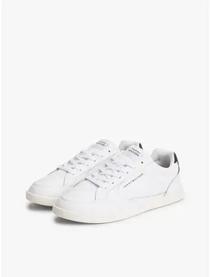 Tommy Hilfiger Leather Low-top Cupsole Sneakers