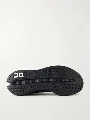 On Cloudsurfer Max Sneakers With Rubber Trim - Black