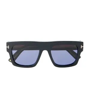 TOM FORD Square-frame Acetate Sunglasses - Black