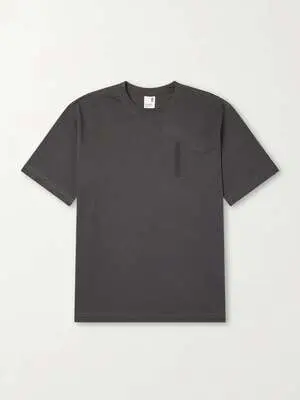 On Erewhon Club Collective Cotton-blend Jersey T-shirt - Gray