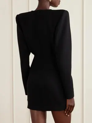 Wardrobe.NYC Wool Blend Mini Dress