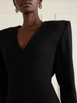 Wardrobe.NYC Wool Blend Mini Dress